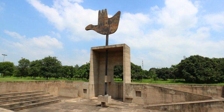 Experience the Iconic Open Hand Monument in Chandigarh